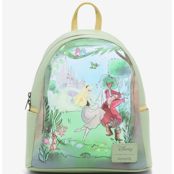Loungefly | Bags | Loungefly Disney Aurora Sleeping Beauty Forest ...